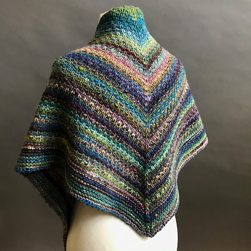 Ravelry: Noro Woven Stitch Shawl pattern by Z apasi