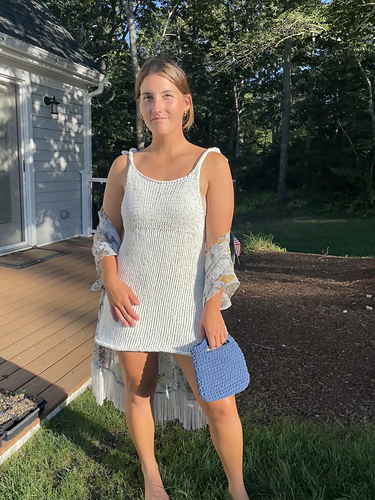 Ravelry: To the Nines Dress pattern by Kara Eng