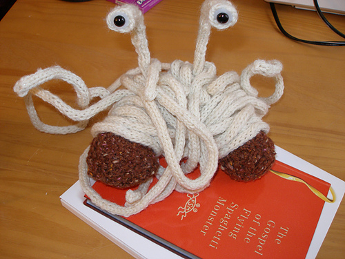 Ravelry: Flying Spaghetti Monster pattern by Kathrina Cox