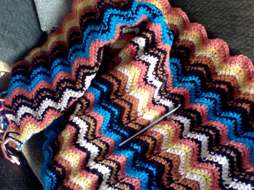Ravelry: Bello Ripple Throw pattern by Lion Brand Yarn