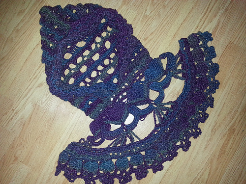 Ravelry: Wicked Wimple Hooded Cowl pattern by Spider Mambo