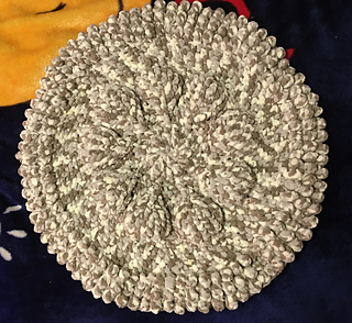 Ravelry: csmlove's Blanket #9: Cream/Browns Circular "Throw"