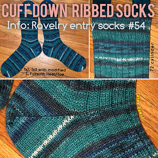 Ravelry: csmlove's Socks #54: CSM-CD 72