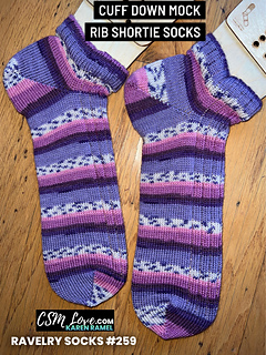Ravelry: csmlove's Socks #259 - CSM-CD 72