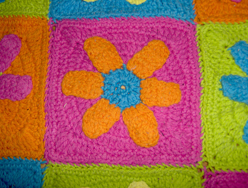 Ravelry: Flower Power Rug pattern by Lily Sugar'n Cream and Bernat ...