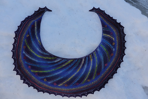 Ravelry: Iridescent Crescent pattern by Kieran Foley