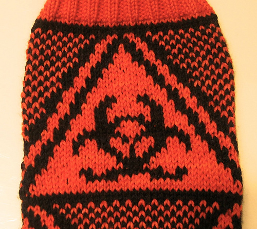 Ravelry: Biohazard Socks pattern by Karin Aida