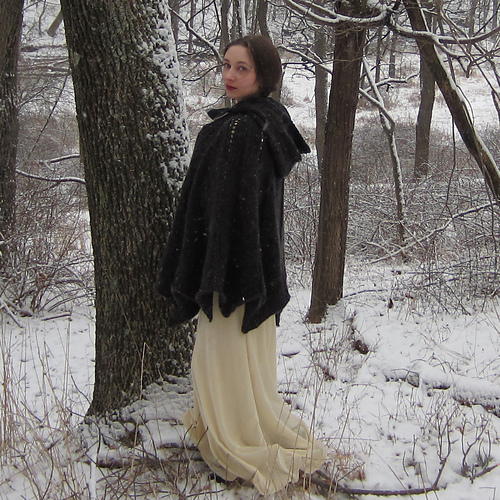 Ravelry: Bat Cape pattern by Kate Bellando