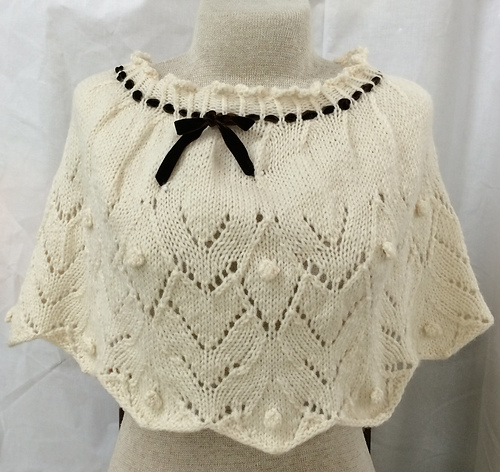 Ravelry: Lady Mary Capelet à la Downton Abbey pattern by Kathleen Rinks