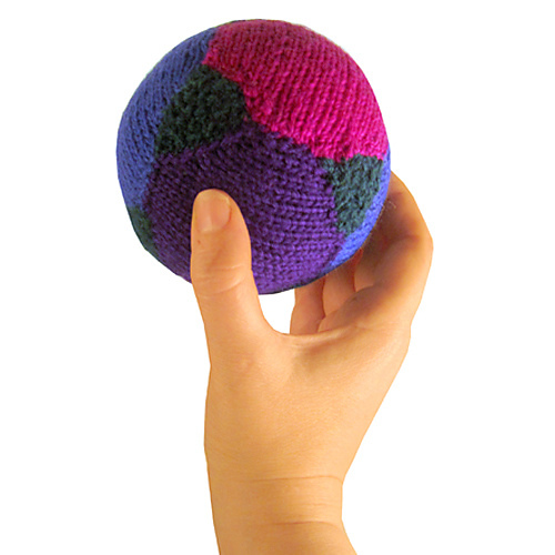 Ravelry: Knitted balls and cubes pattern by Kath Dalmeny
