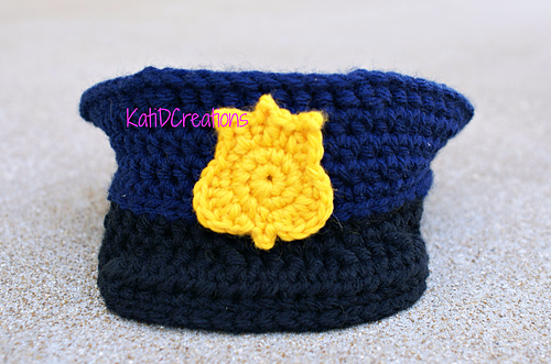 Ravelry: Police Badge Applique pattern by Kati Donahue