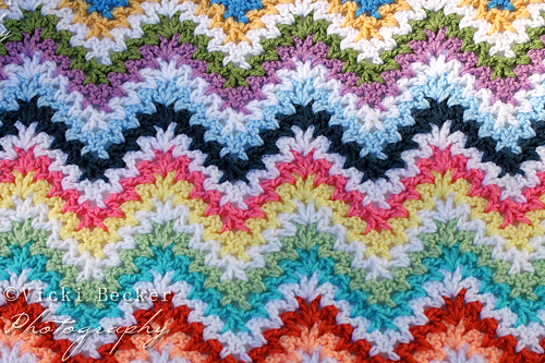 Ravelry: Lacy Ripple Afghan pattern by Vicki Becker