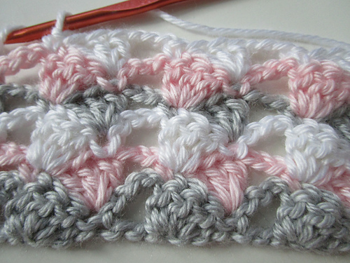 Ravelry: Sideways Shells Blanket pattern by Kathie Sew Happy