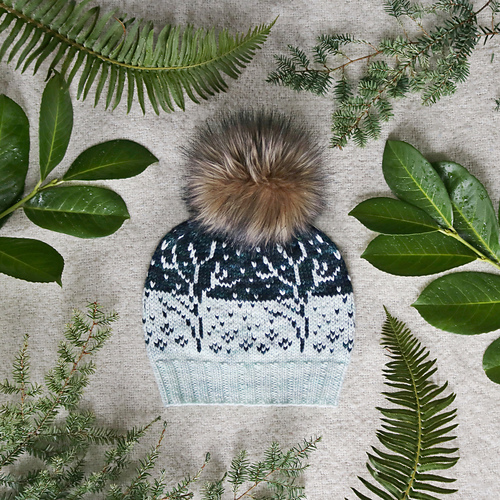 Ravelry: Hibernal Solstice Hat pattern by Katie Herrod