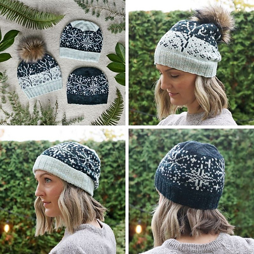 Ravelry: Hibernal Solstice Hat pattern by Katie Herrod