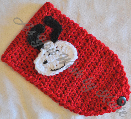 Ravelry: Peanuts Gang Appliques & Scarf pattern by Katie Lane