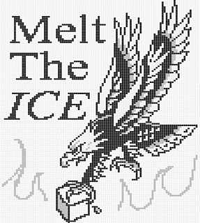 Ravelry: Melt the ICE Colorwork Chart pattern by Katie Alice