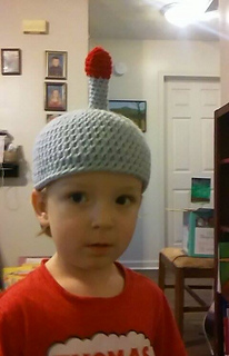 Ravelry: Toddler Robot Cap pattern by Kat Knap