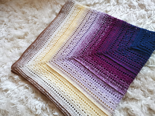 Ravelry: Romantic Square Blanket pattern by Martina Supova