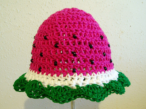 Ravelry: Juicy Watermelon Baby Hat pattern by Kate Alvis