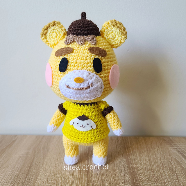 Ravelry: Animal Crossing Marty pattern by Kayla Shea.