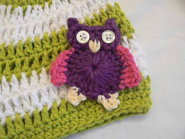 Ravelry: Owl Applique pattern by KBelle's Crochet