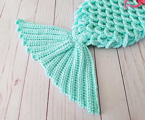 Ravelry: Newborn Mermaid tail pattern by Hooked strands Crochet