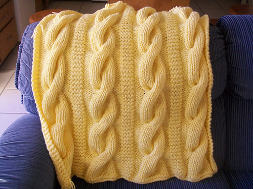 Ravelry: Cos Cob, Lenox Square, Newbury Crossing Throw pattern by Lion ...