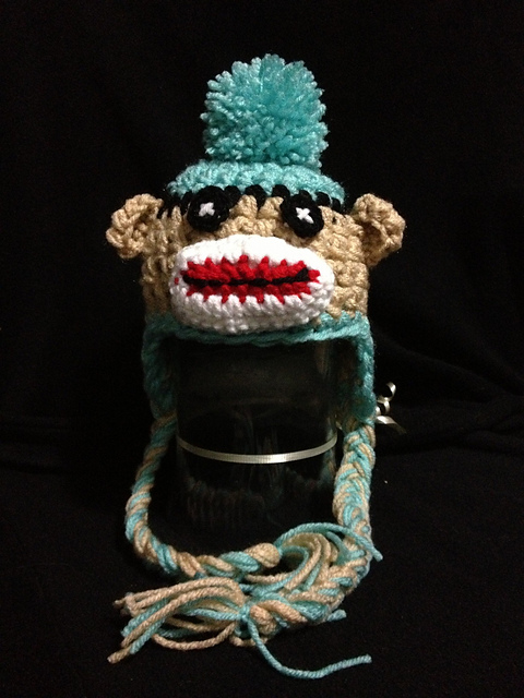 Ravelry: Newborn Sock Monkey Hat with Size Increase Pattern pattern by ...