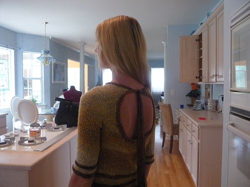 Ravelry: Keyhole Back Sweater pattern by Rosemary Drysdale