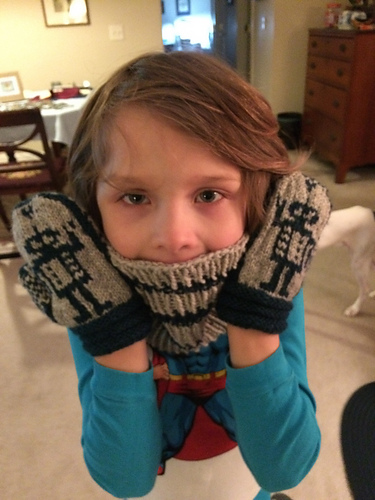 Ravelry: Robot Mittens pattern by Jennifer Small