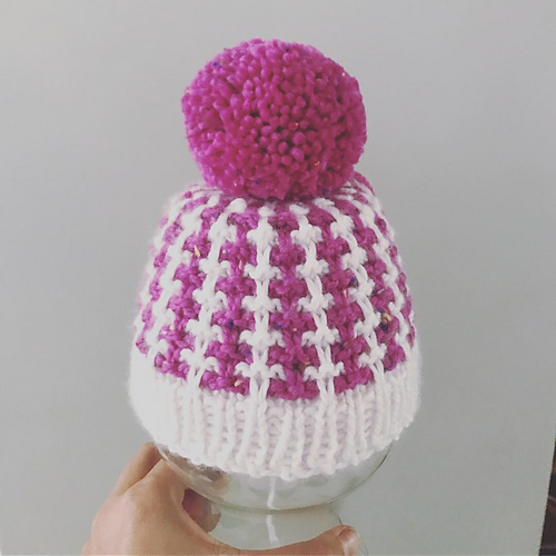 Ravelry: Slip-Stitch Cap pattern by Thea Colman