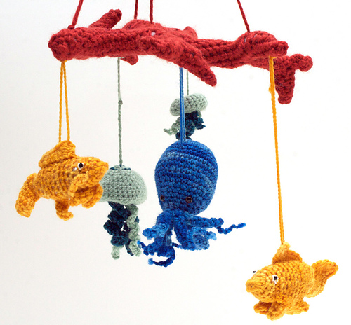 Ravelry: Sea Creature Mobile pattern by Kendra Skeene