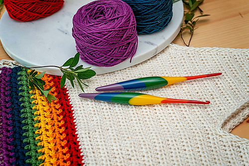 Ravelry: Rainbow Crochet Top pattern by Briana K Designs