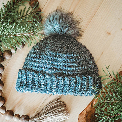 Ravelry: Extended Half Double Crochet Hat pattern by Briana K Designs