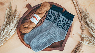 Ravelry: Woodland Walker Socks pattern by Briana K Designs