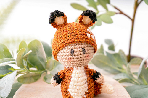 Ravelry: Woodland Fox Amigurumi Doll pattern by Briana K Designs