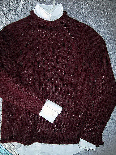 Ravelry: Men's Roll Neck Sweater pattern by Kris Percival