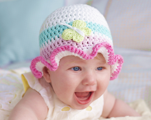 Ravelry: Crochet Hat 'Ruffles' pattern by Kerry Jayne Designs