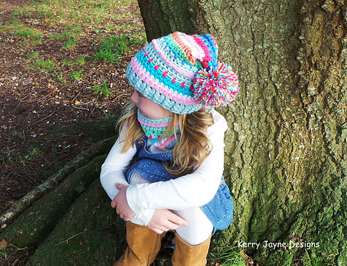 Ravelry: Inca hat and neck warmer pattern by Kerry Jayne Designs