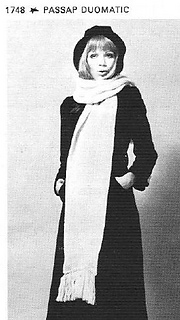 Ravelry: 1748 Long scarf pattern by Passap Design Team