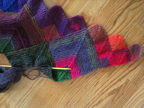 Ravelry: Mitered Squares Afghan #L10348 pattern by Lion Brand Yarn