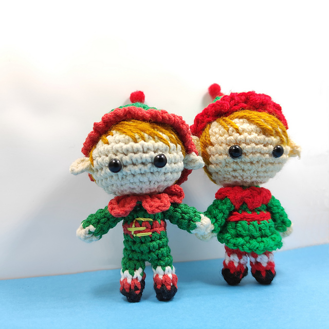 Ravelry: Christmas Elves pattern by Katerina Vakulenko
