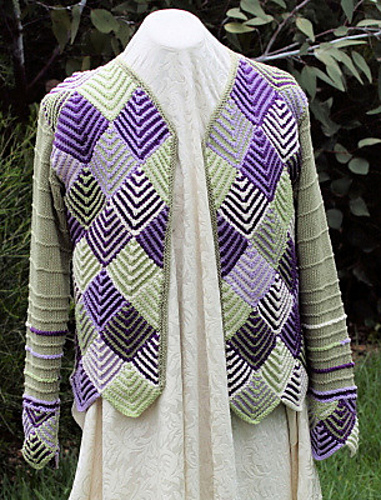 Ravelry: JSS 49 Coco Panel Jacket pattern by Jane Slicer-Smith