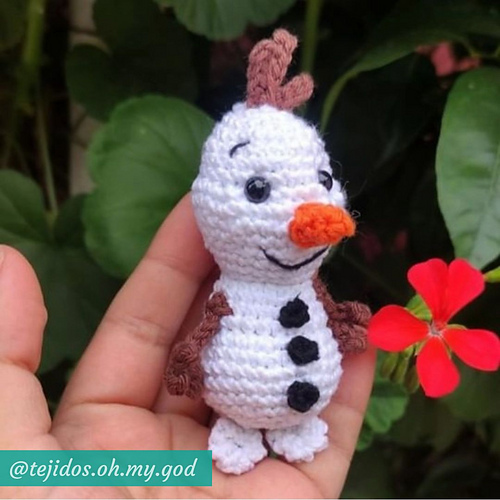 Ravelry: Baby Olaf pattern by Diana Huarancca