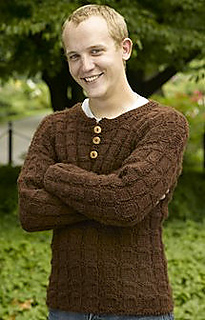Ravelry: Woodland Men's Henley pattern by Kirsten Hipsky