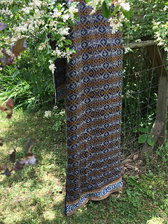 Ravelry: kibbin's Arabesque Wrap