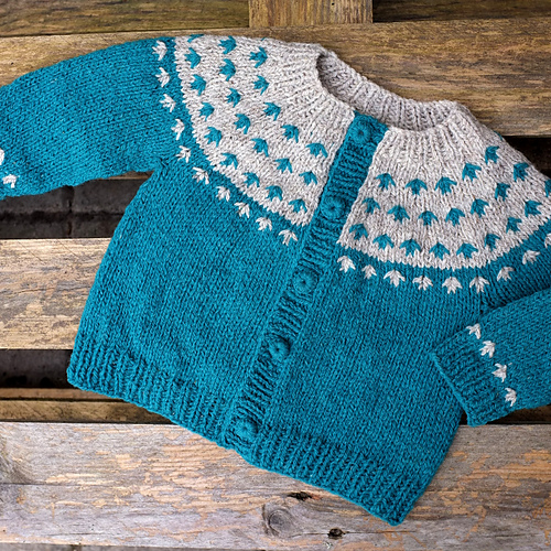Ravelry: The Flutterby cardigan pattern by kiddiwinksknits