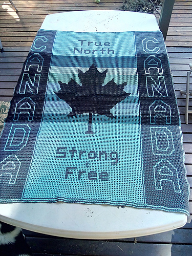 Ravelry: Canada ~ True North Strong & Free pattern by Lucille Schubert