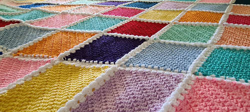 Ravelry: Harlequin blanket - blocks pattern by Kim Lock